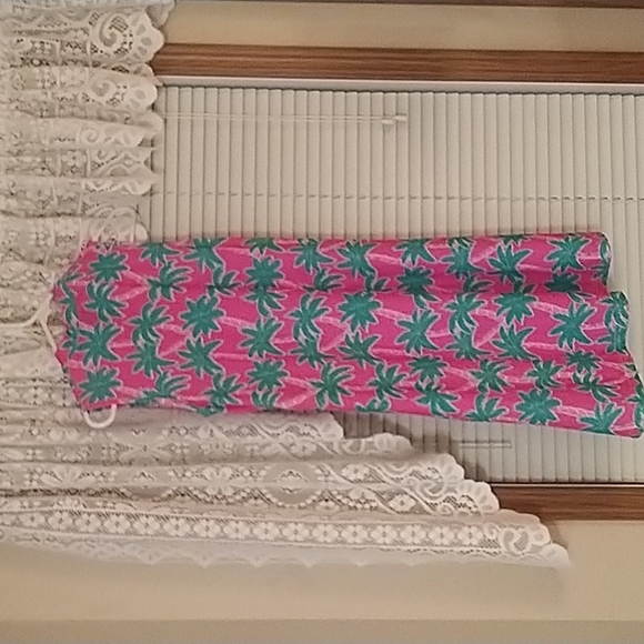 Simply Southern | Dresses | New Simply Southern Dress Pink W Palm Trees ...